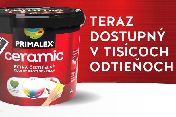 Primalex overeným formátom upriamuje pozornosť na širokú farebnú paletu ...